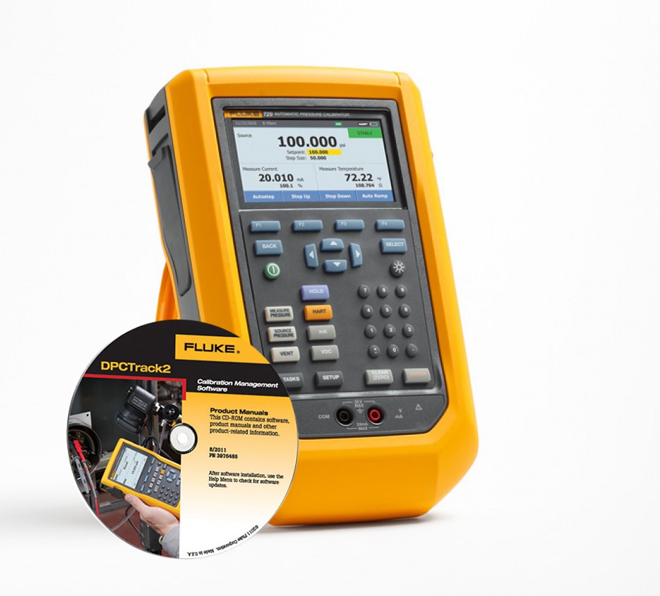 Fluke 729+750SW - Calibrador de Presión Fluke 729FC 300psi con Software ...