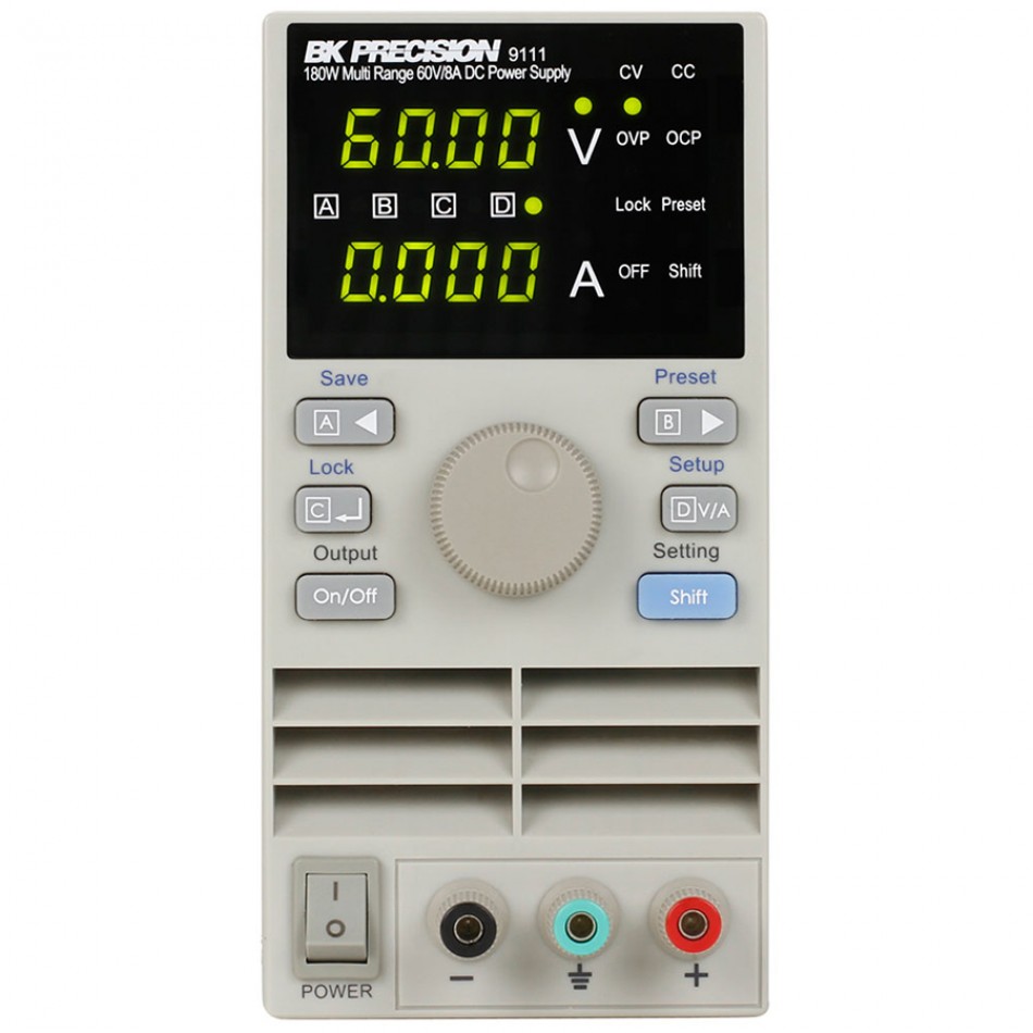 BK Precision 9111 - Fuente de poder DC sencilla