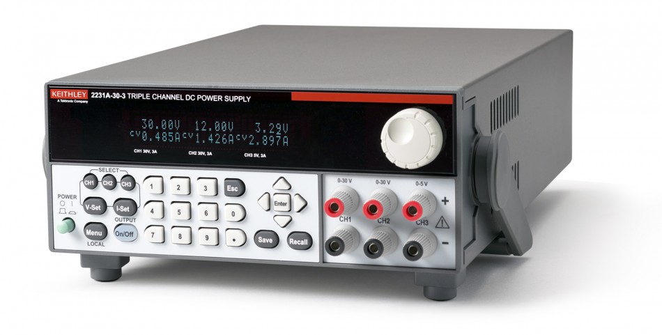 Keithley 2231A-30-3 - Fuente de poder DC triple 195W