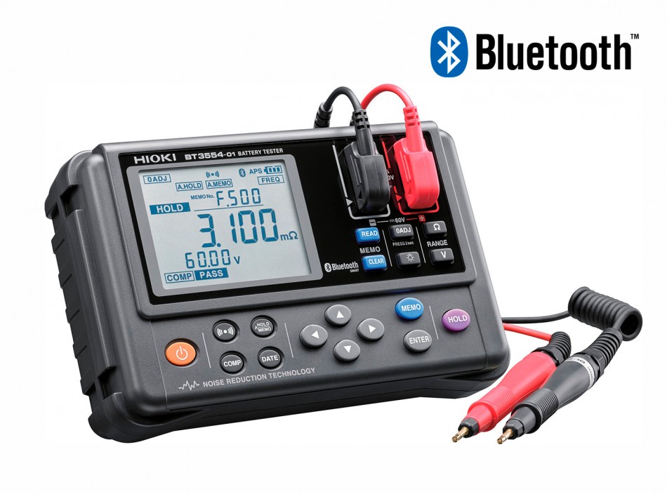Hioki BT3554-01 - Probador de baterías 60V con Bluetooth