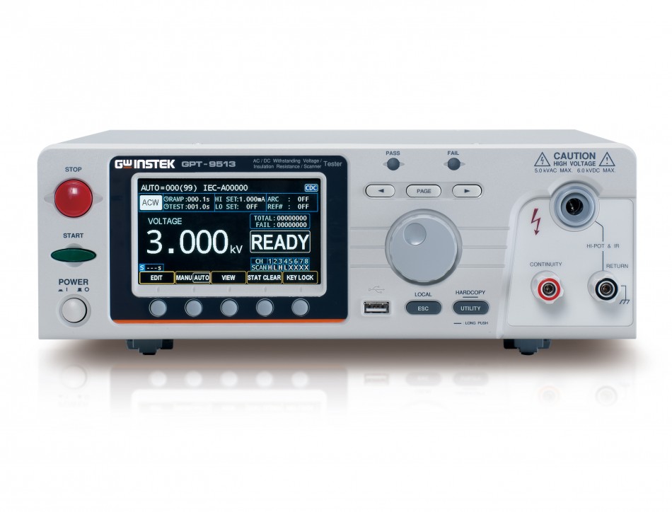 GW Instek GPT-9503 - Hi-pot Multicanal 150VA (H or X)