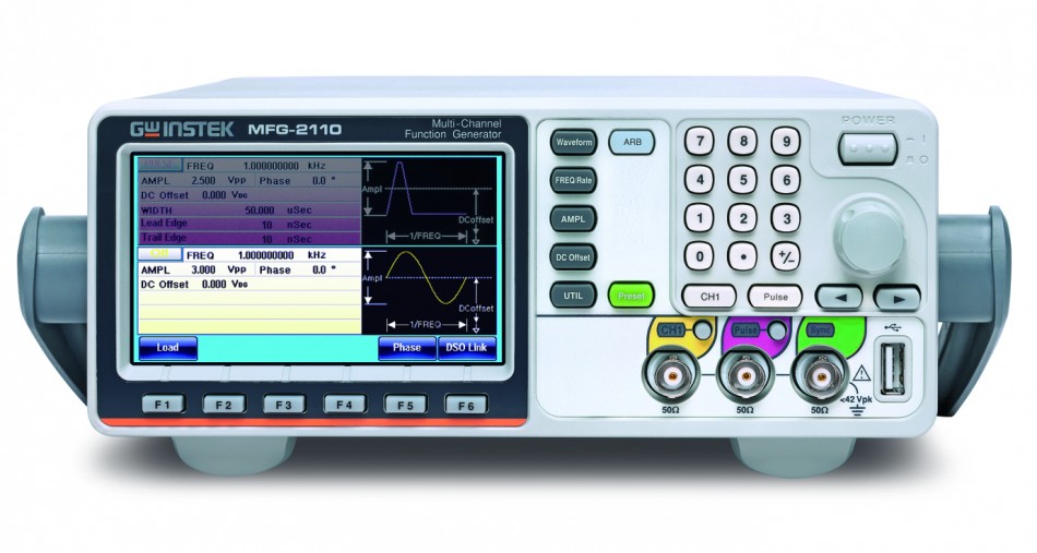 GW Instek MFG-2110 - Generador de funciones 10Mhz, 1 canal