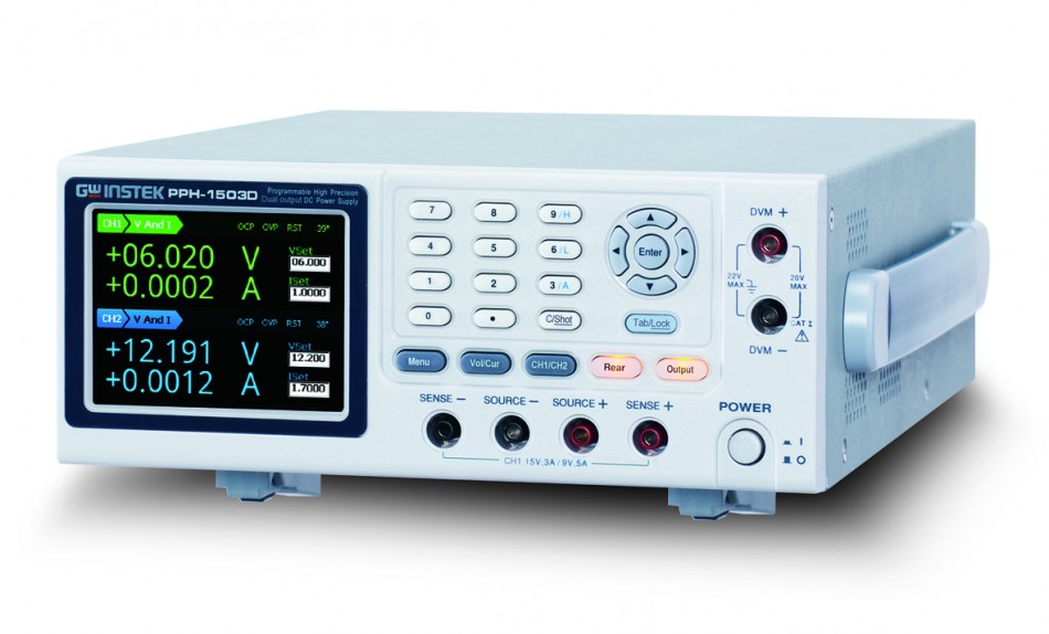 GW Instek PPH-1503D - Fuente de poder Alta precisión DC programable 2 ...