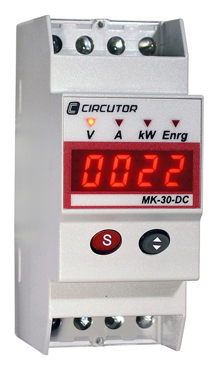 Circutor M30300 - Medidor de Kwatt/h para carril DIN; MK-30-DC