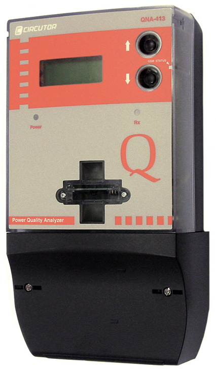 Circutor Q20413 - Medidor de potencia fijo 500V; QNA-413-GPRS-RS232